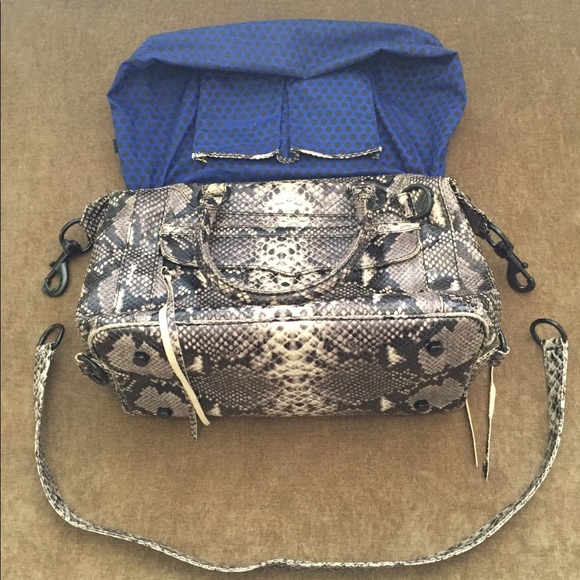 Rebecca Minkoff | Bags | Rebecca Minkoff Snake Print Handbag | Poshmark